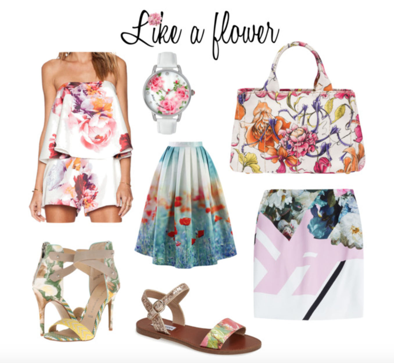 How to wear the floral print - the Urban Diva - fashion shop ...