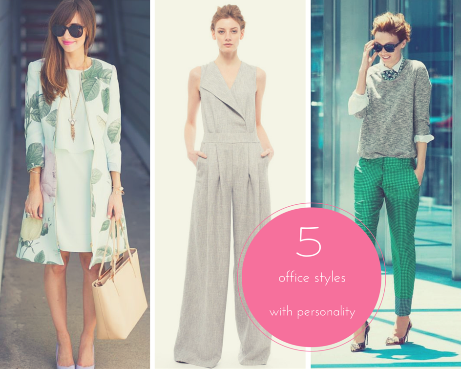 5 office styles with personality - the Urban Diva - fashion shop ...